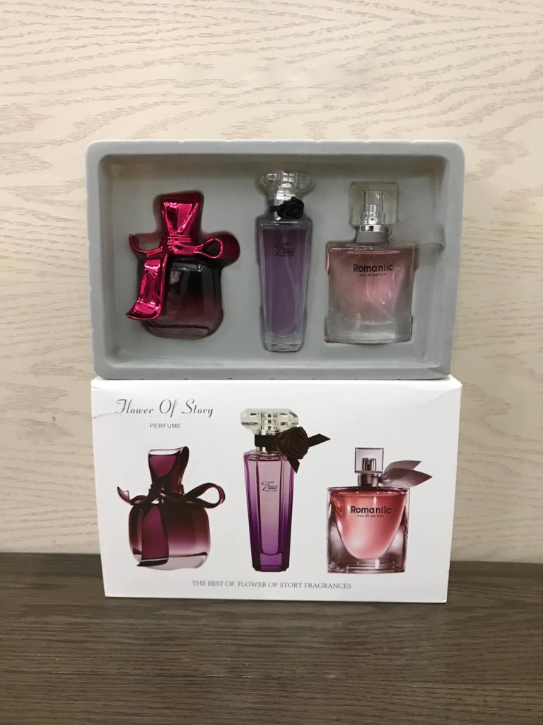 ( FLOWER OF STORY ) 3 Pcs Perfume Set - GetOnline
